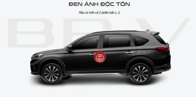 Honda BR-V L: Hình ảnh, Thông số, Giá lăn bánh ưu đãi 10/2025